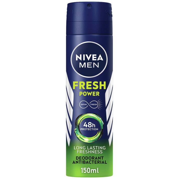 Nivea Spray Fresh Power Male 150ML – PNDSTORE